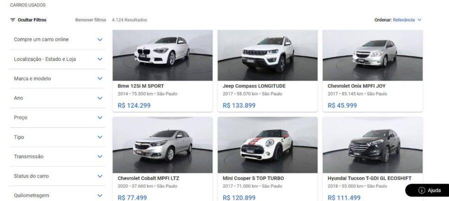 Quais os principais sites para se comprar carro usado pela internet ...