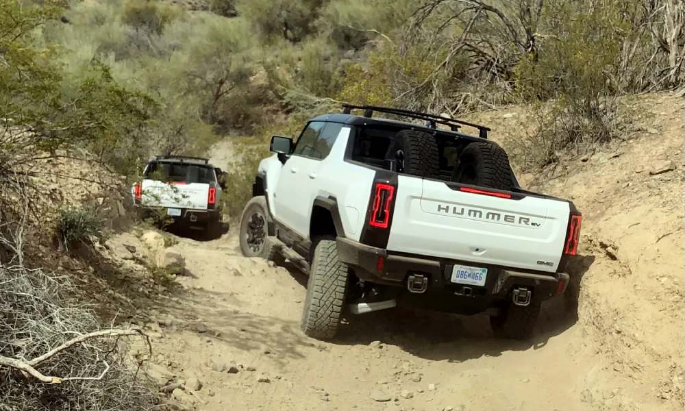 Como funciona o 'modo caranguejo' do Hummer elétrico - Turboway